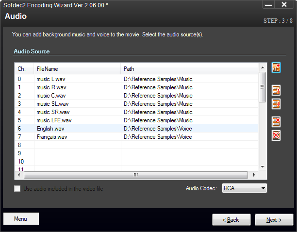 Using the Sofdec2 encoding Wizard - CRI Middleware Blog