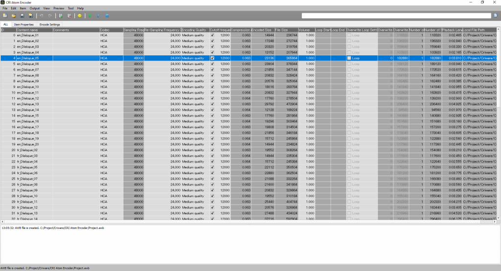 CRI Atom Encoder - CRI Middleware Blog