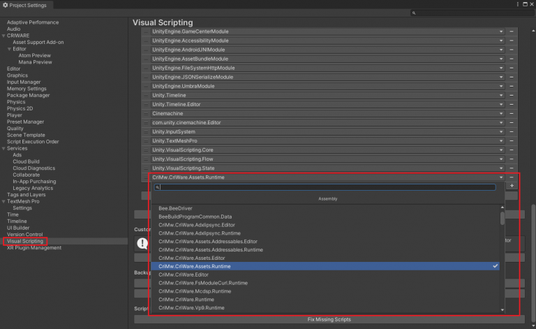 Adx And Unity Visual Scripting Cri Middleware Blog