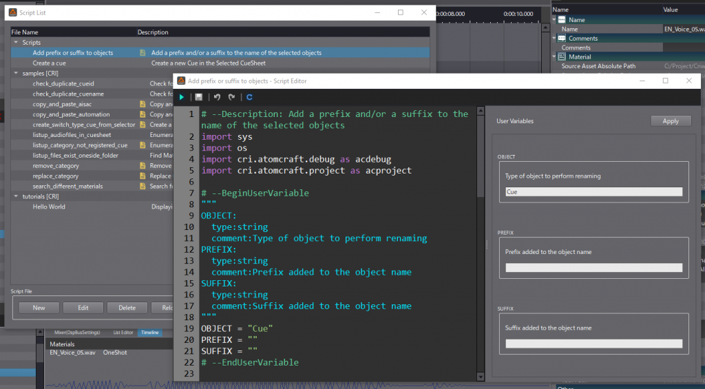 Batch Renaming With Robot Api Cri Middleware Blog