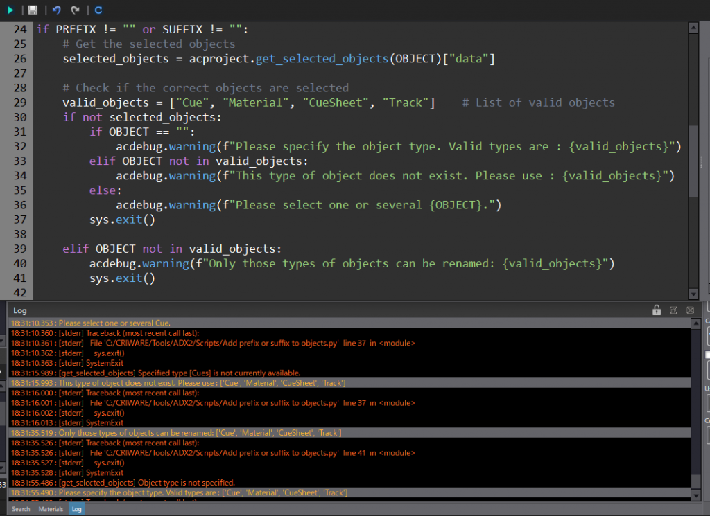 Batch Renaming With Robot Api Cri Middleware Blog