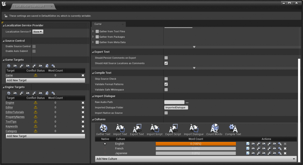 Localization Pipeline in Unreal - CRI Middleware Blog