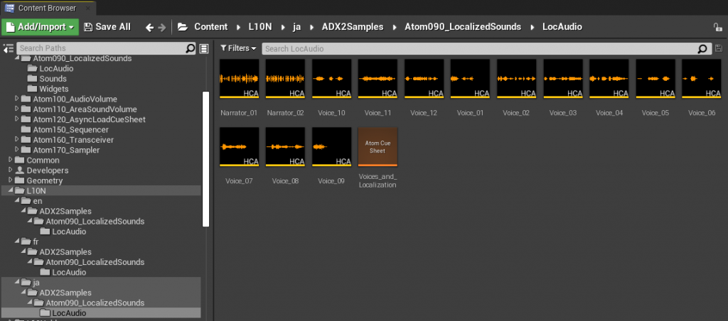 Localization Pipeline in Unreal - CRI Middleware Blog