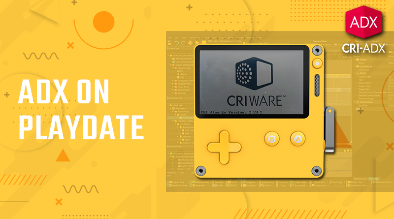 ADX on Playdate | CRI Middleware Blog
