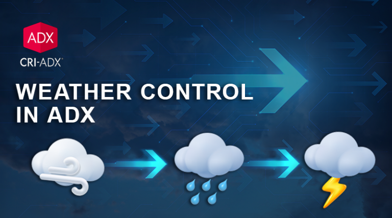 Weather Control in ADX - CRI Middleware Blog
